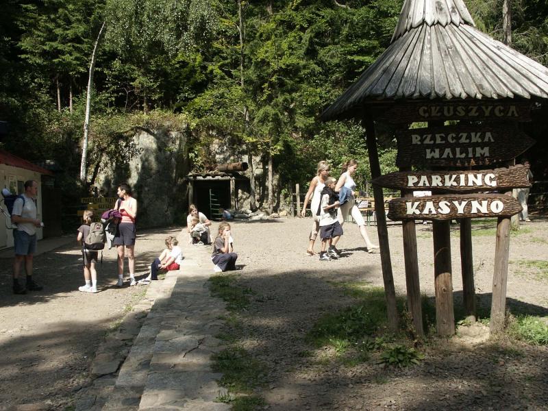 polen.Underground City of Osowka -Tourist Route